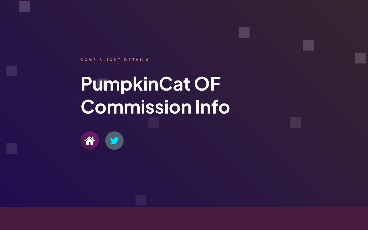PumpkinCat OF Commissions
